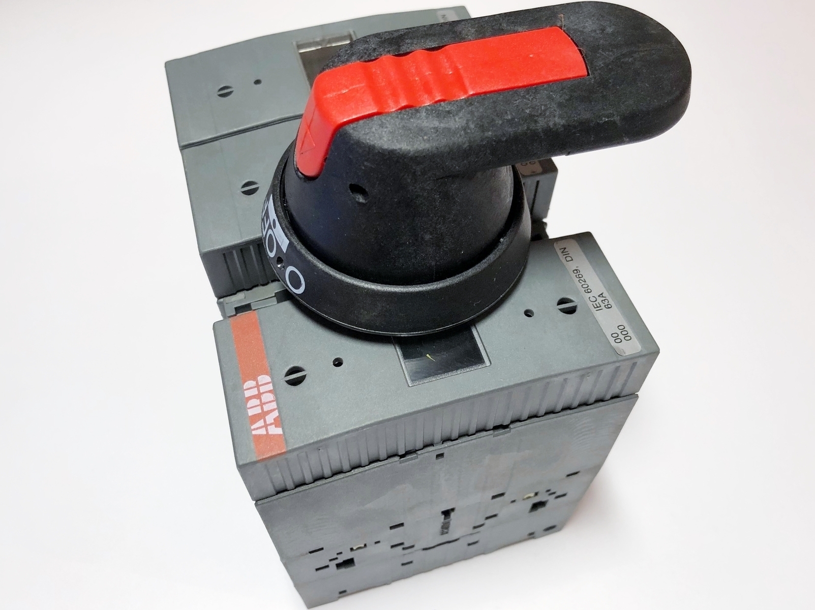 Pöörd koormuslüliti sulavkaitsmetega 3-faasiline 63A - 15€, OS63D12, ABB, 1SCA022434R7810, OS ...