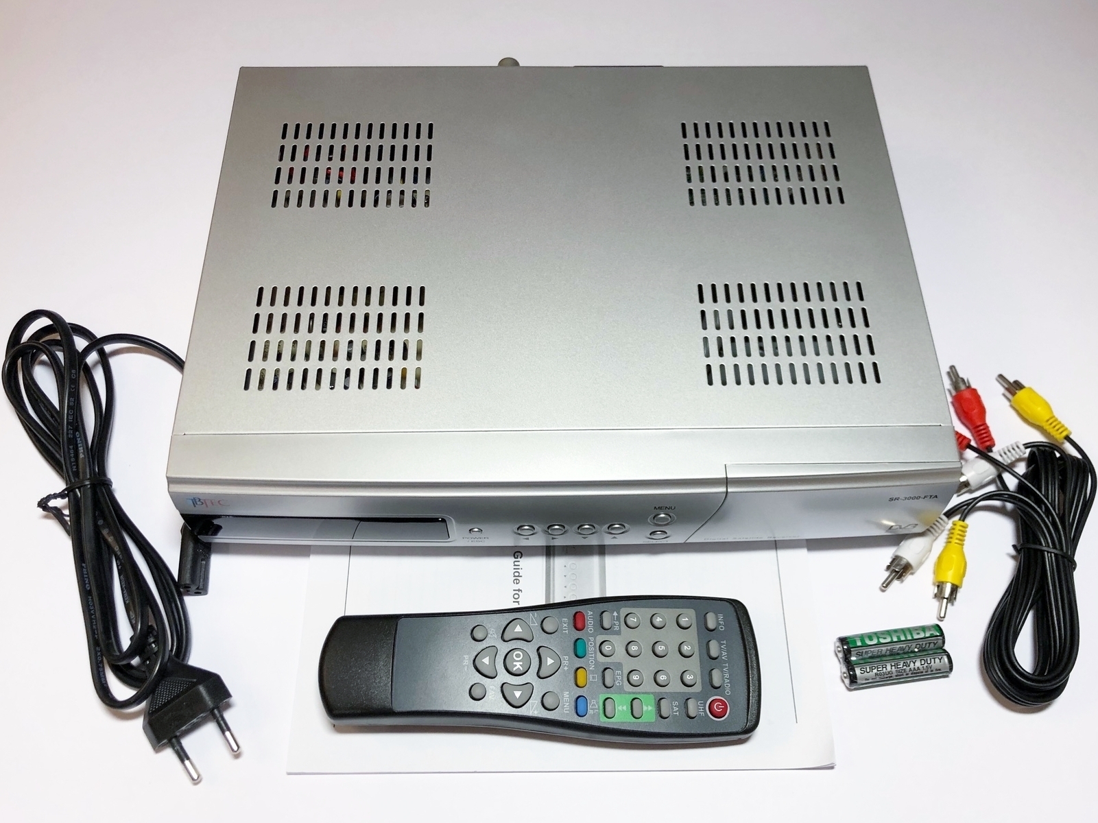 Ресивер цифрового телевидения SR-3000-FTA - 20€, TBTEC, цифровой ТВ-ресивер, ресиверы цифрового ...